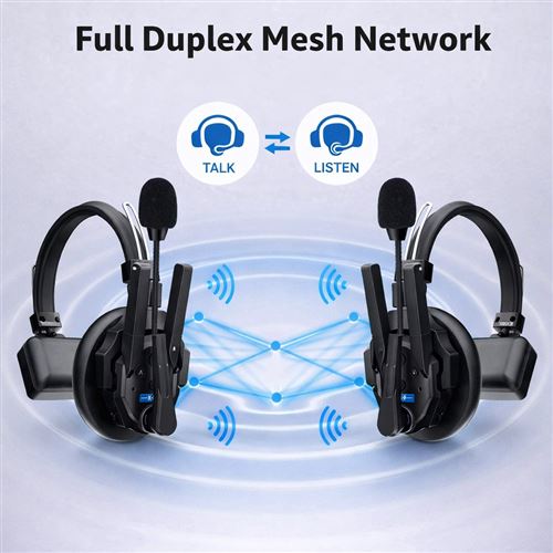 Boat and Marine Wireless Crew Intercom Headset